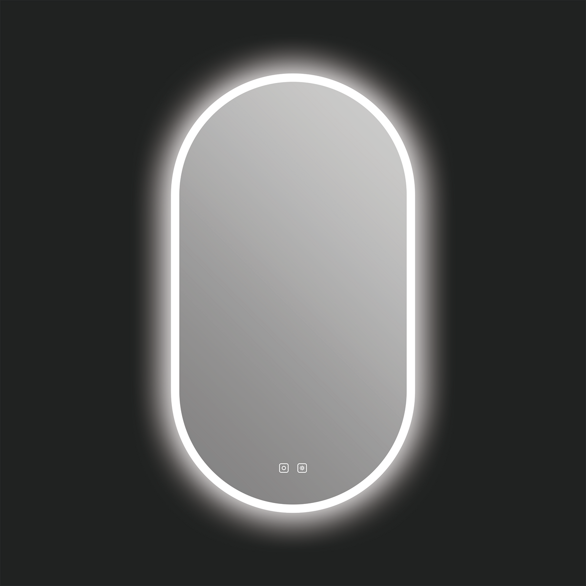 ICO Bath Iris 20" x 36" LED Mirror