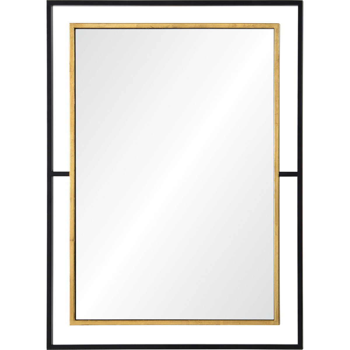 Gray 28" x 38" Mirror