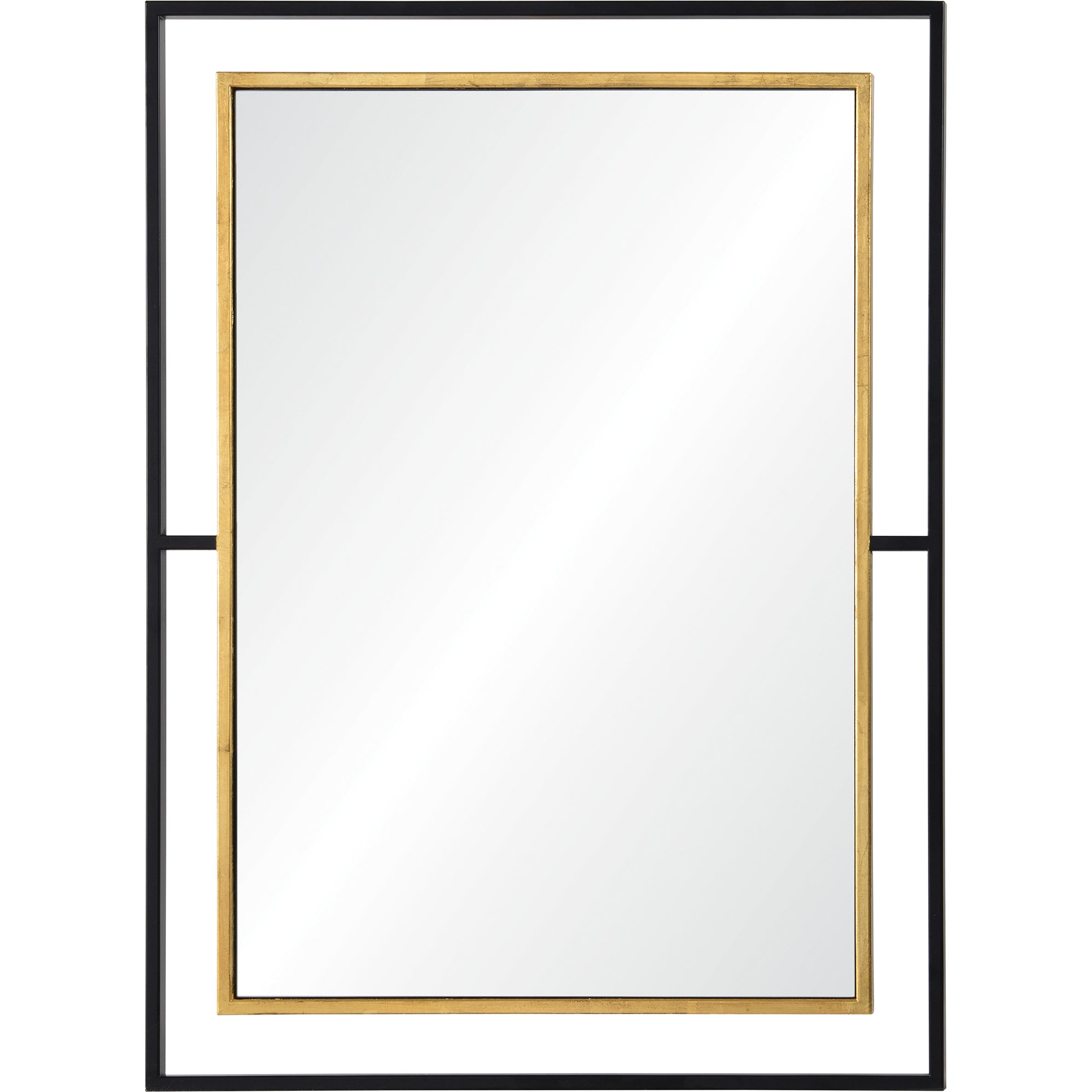 Gray 28" x 38" Mirror